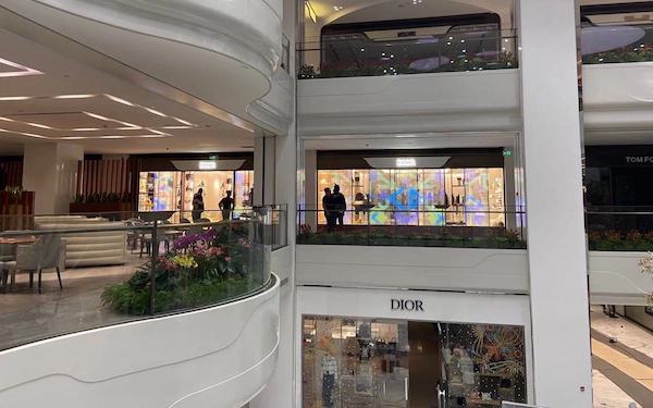 TEC Glass adhesive led screen, transparent soft film led display ...