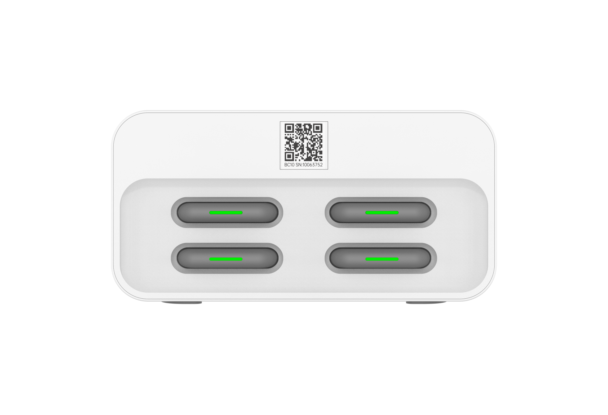 4-Slot Portable Power Bank Rental Station Compact & Space-Efficient