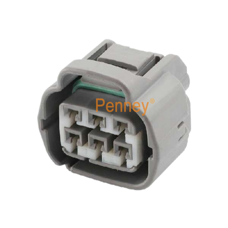 Yazaki 7283-7062-40 Auto Receptacle 6 Pin Female Terminal Wiring ...