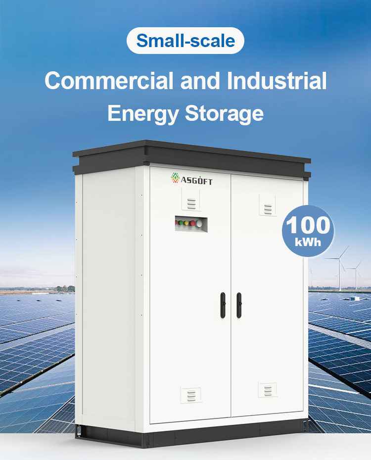 50kw-100kwh Lithium Battery ESS Integrated Solar Power Cabinet