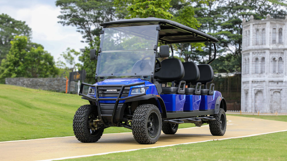 加高高尔夫球车_高尔夫观光车_球场观光车-易事达新能源电动车