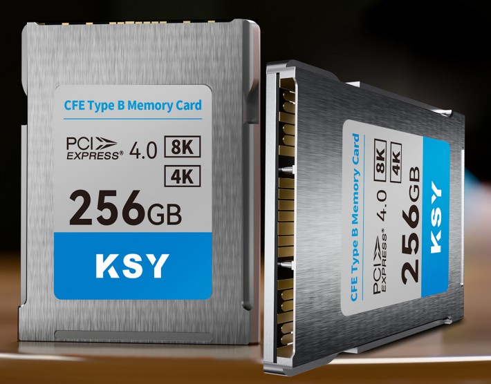 M6 CFE Type B memory card with 256G/512G/1T/2T,Kintec