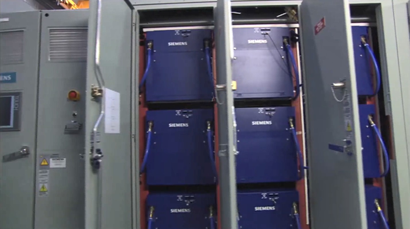 SINAMICS GH180 Liquid-Cooled MV Drives Siemens Robicon WC HARMONY DRIVE 6800KW, 13.8KV, 1250A ...