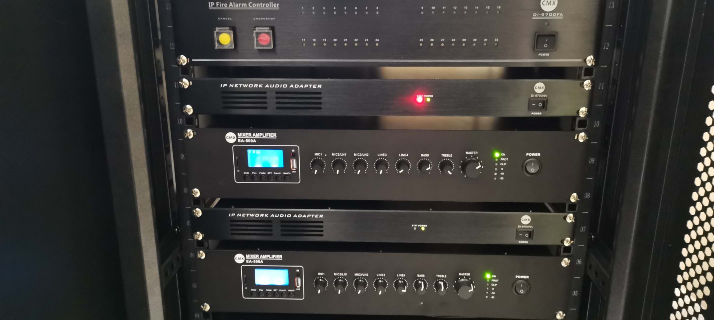 CMX DI-9700A IP PA System for Wesgreen International School Sharjah in UAE
