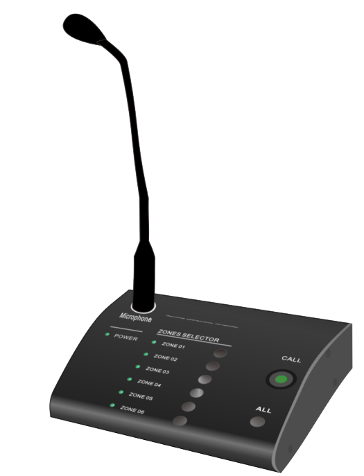 6 Zone Matrix Amplifier with USB/SD/FM/Bluetooth PA-6030MX/PA-6060MX/PA-6120MX