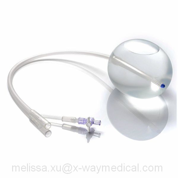500ml Silicone Rapid Instillation Postpartum inflation Balloon catheter ...
