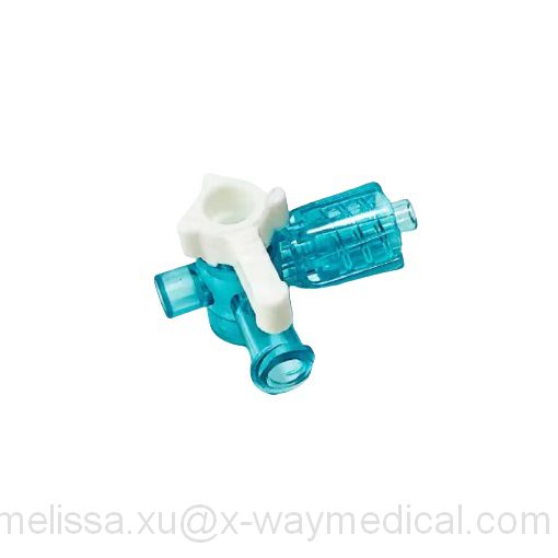 3ATM small 2-way stopcock with OFF handle male luer lock cap ...