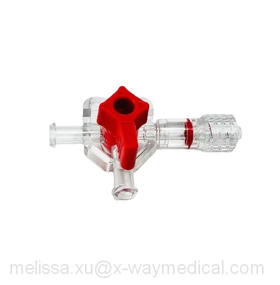 1200psi 500psi pressure 3-Way stopcock with OFF handle, 2 female luer ...