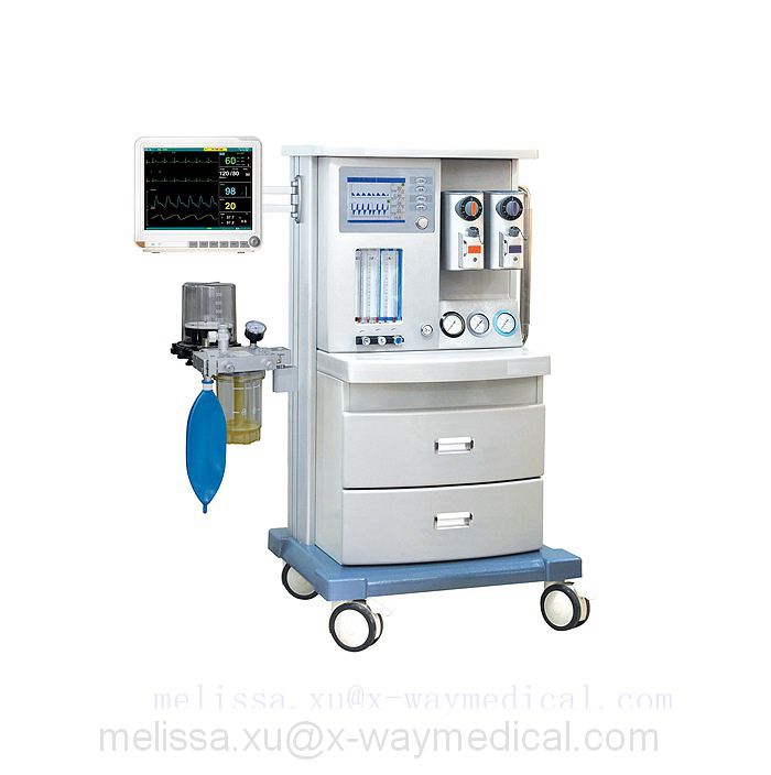 Anesthesia Machine with APL valve, low flow rate anesthetic trolley ...