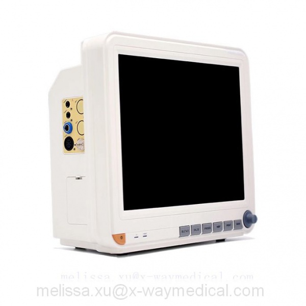 TFT screen multi-parameter Patient monitor, ECG Heart pulse respiratory ...