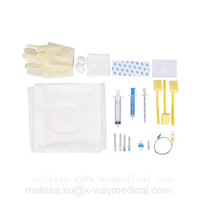 Compound package AS-E epidural anaesthesia kit set, Single-use puncture ...
