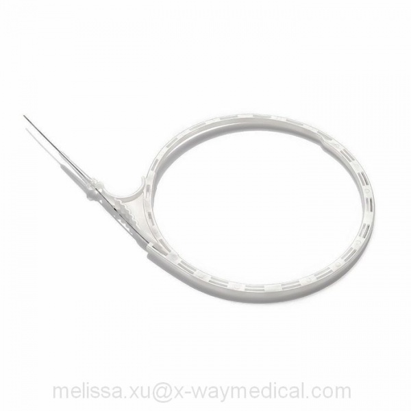 Seldinger stainless stell guide wire, 45cm SS diagnostic guidewire