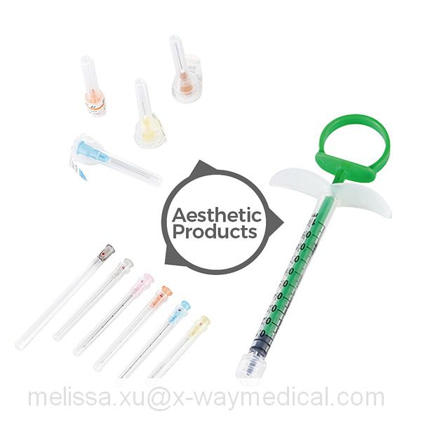 30g - 34g PC microneedle Aesthetic Cannula syringe luer lock, High ...