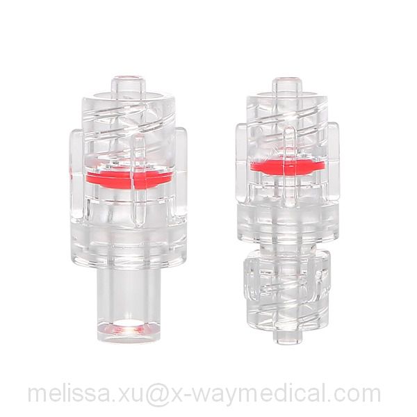 High pressure rotating male to male luer lock connectors for monitoring ...
