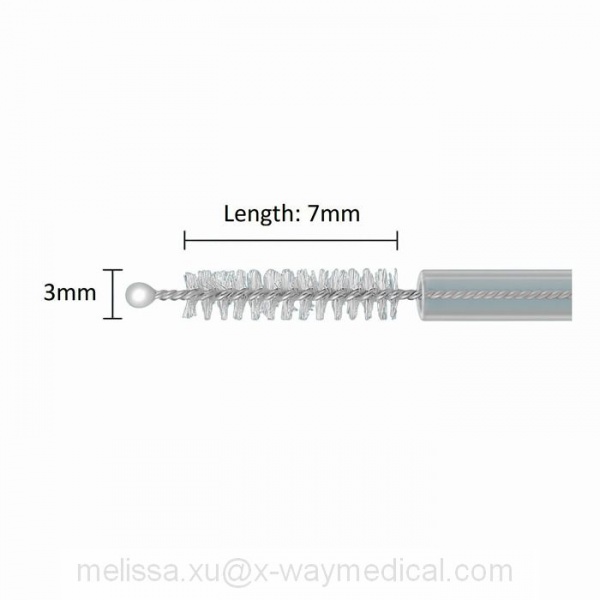 Straight Endoscopic tissue sample specimen retrograde cell collection ...