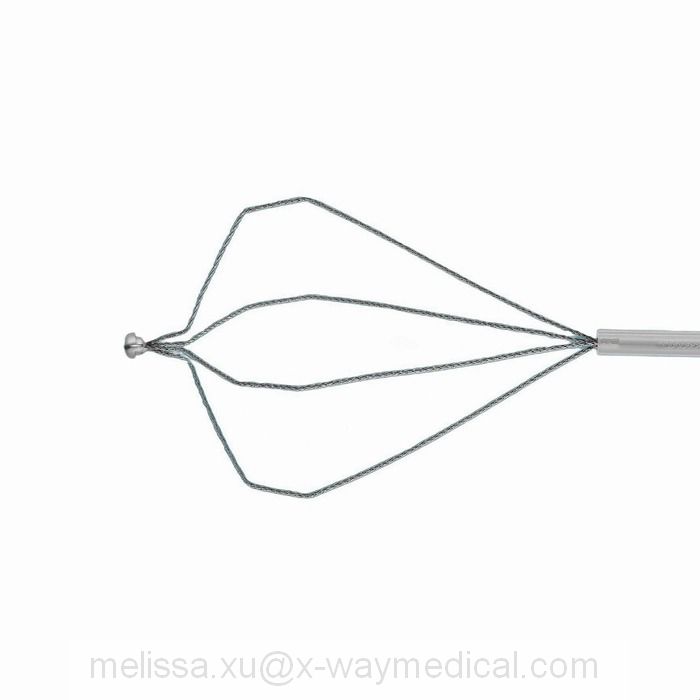 Nitinol Endoscopy retrieval stone extraction basket catheter, 4 wires ...