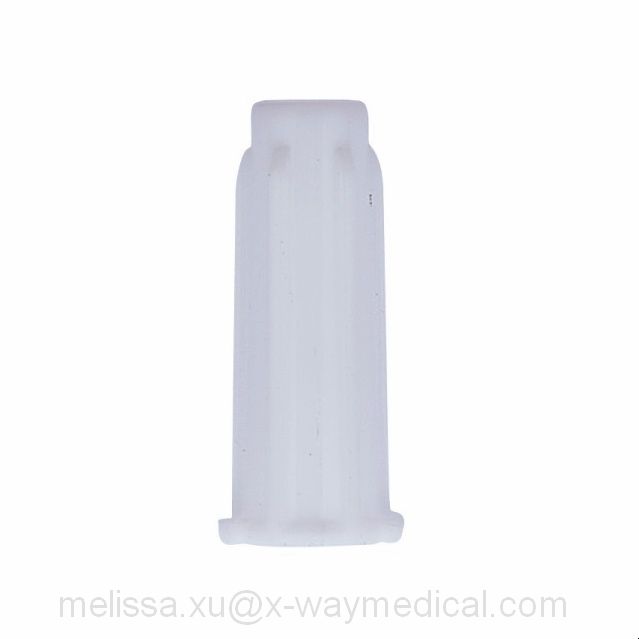 Female luer lock dust protection cap with hole, long handle drip proof ...