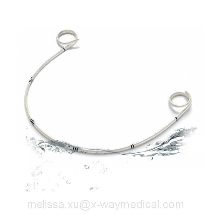 12 months Radiopaque Silicone Long-Term indwelling ureteral stent, 6F ...