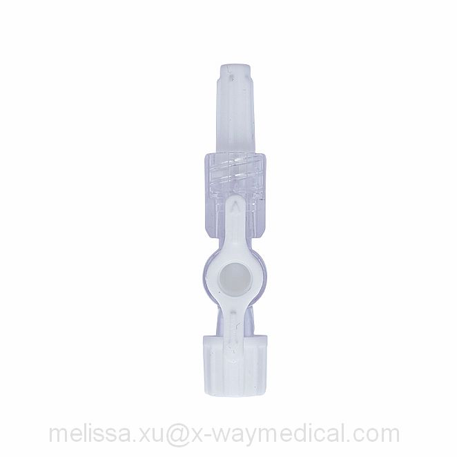 Medical ON Off handle IV infusion injection 2 two way stopcock valve ...