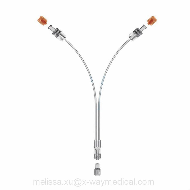Safety medical imaging Y-Tube Adapter for CT MR injector tubing, MRI ...