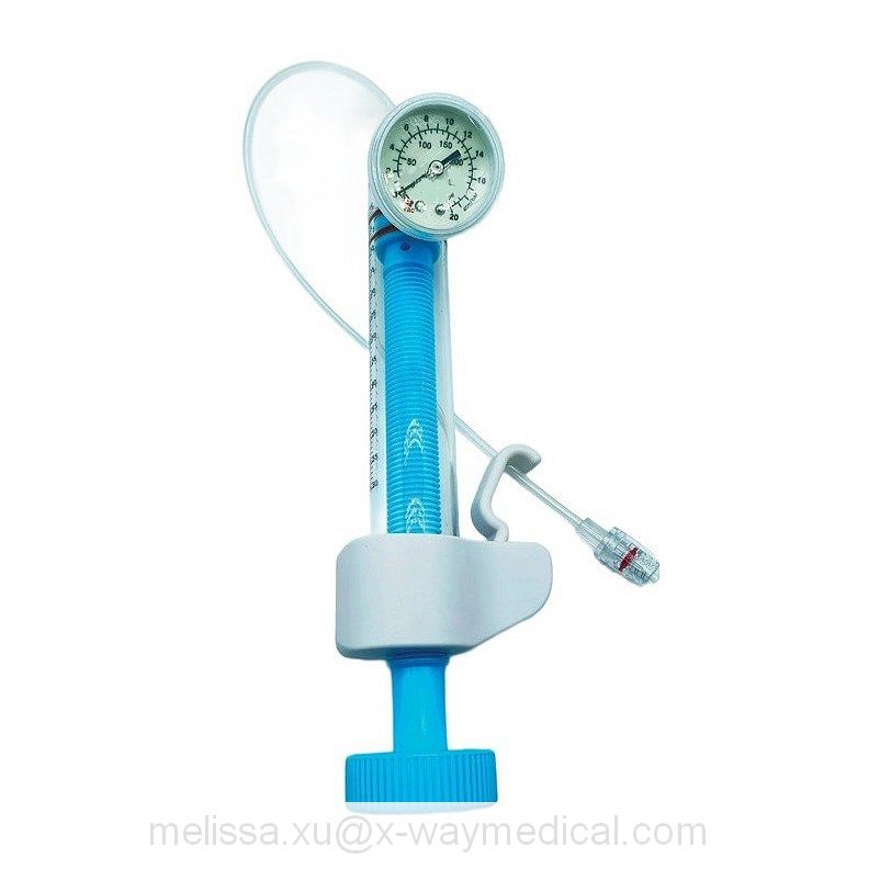 Medical 40ml 60ml Vascular Balloon Inflating Device, Vascular Catheter ...