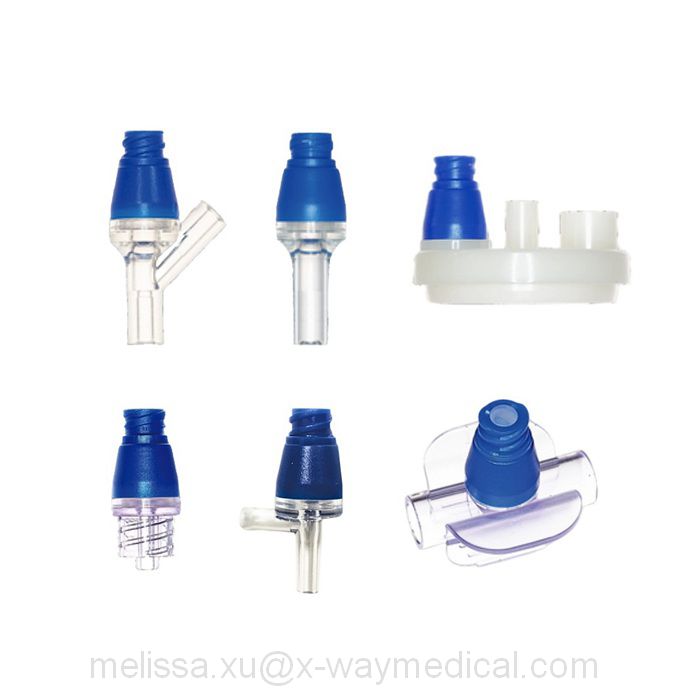 Medical Alcohol and lipid compatibility needleless connector, straight ...