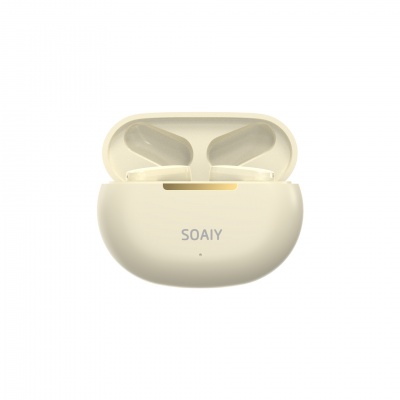 索爱（soaiy）SL6真无线蓝牙耳机运动商务游戏长续航半入耳式蓝牙耳机