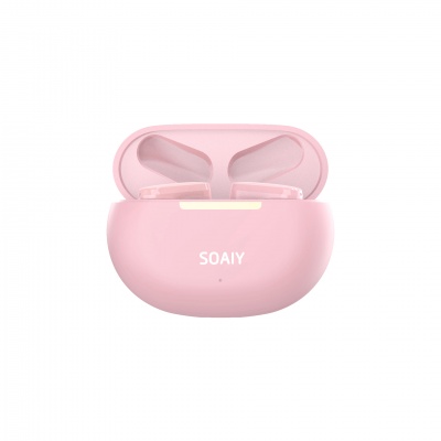 索爱（soaiy）SL6真无线蓝牙耳机运动商务游戏长续航半入耳式蓝牙耳机