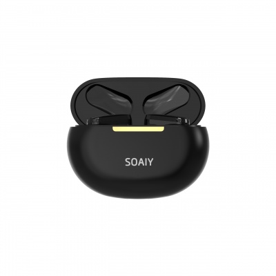 索爱（soaiy）SL6真无线蓝牙耳机运动商务游戏长续航半入耳式蓝牙耳机