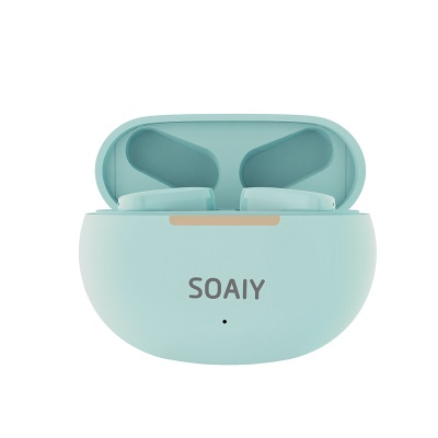 索爱（soaiy）SL6真无线蓝牙耳机运动商务游戏长续航半入耳式蓝牙耳机