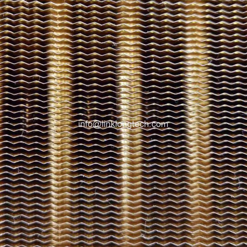Golden aluminum fin evaporator copper tube evaporator coils