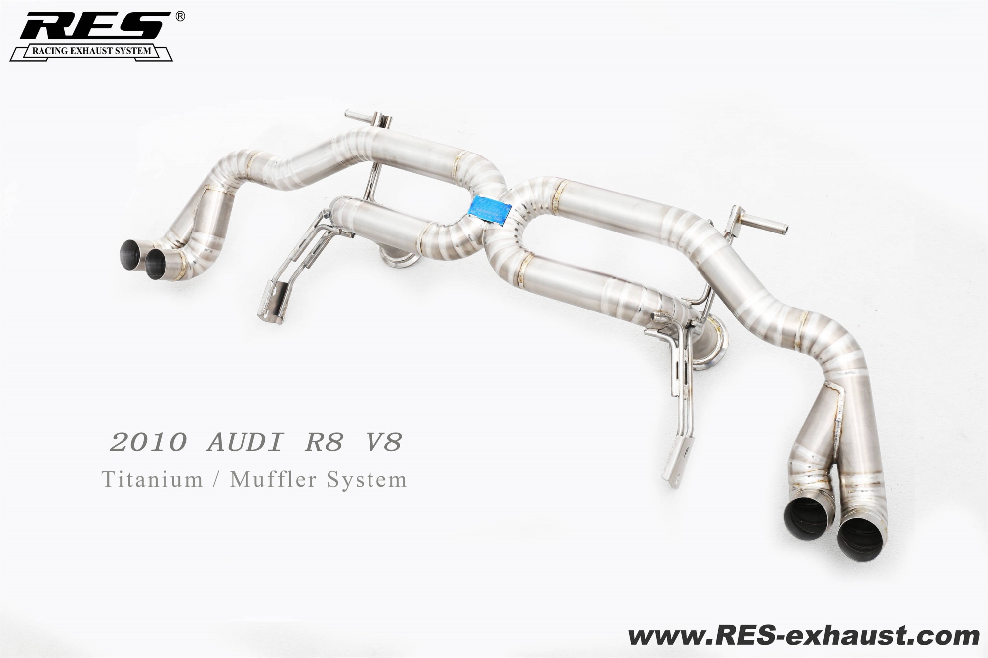 2010 AUDI R8 V8 Titanium / Muffler System-Foshan Ke Yate Auto Parts Co ...