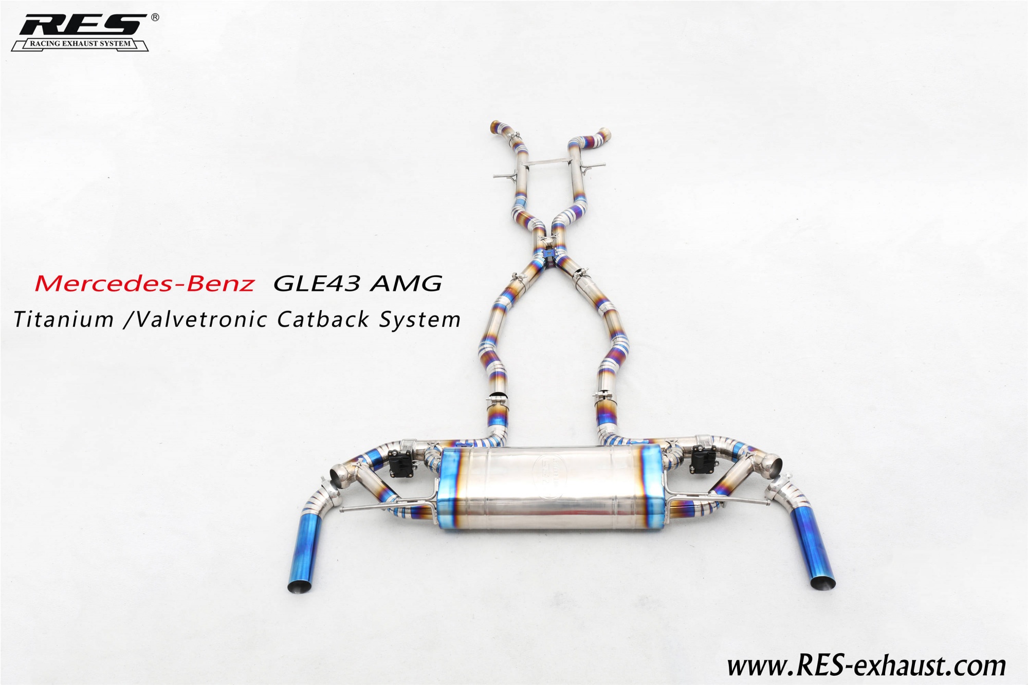 Mercedes-Benz GLE43 AMG Titanium /Valvetronic Catback System-Foshan Ke ...