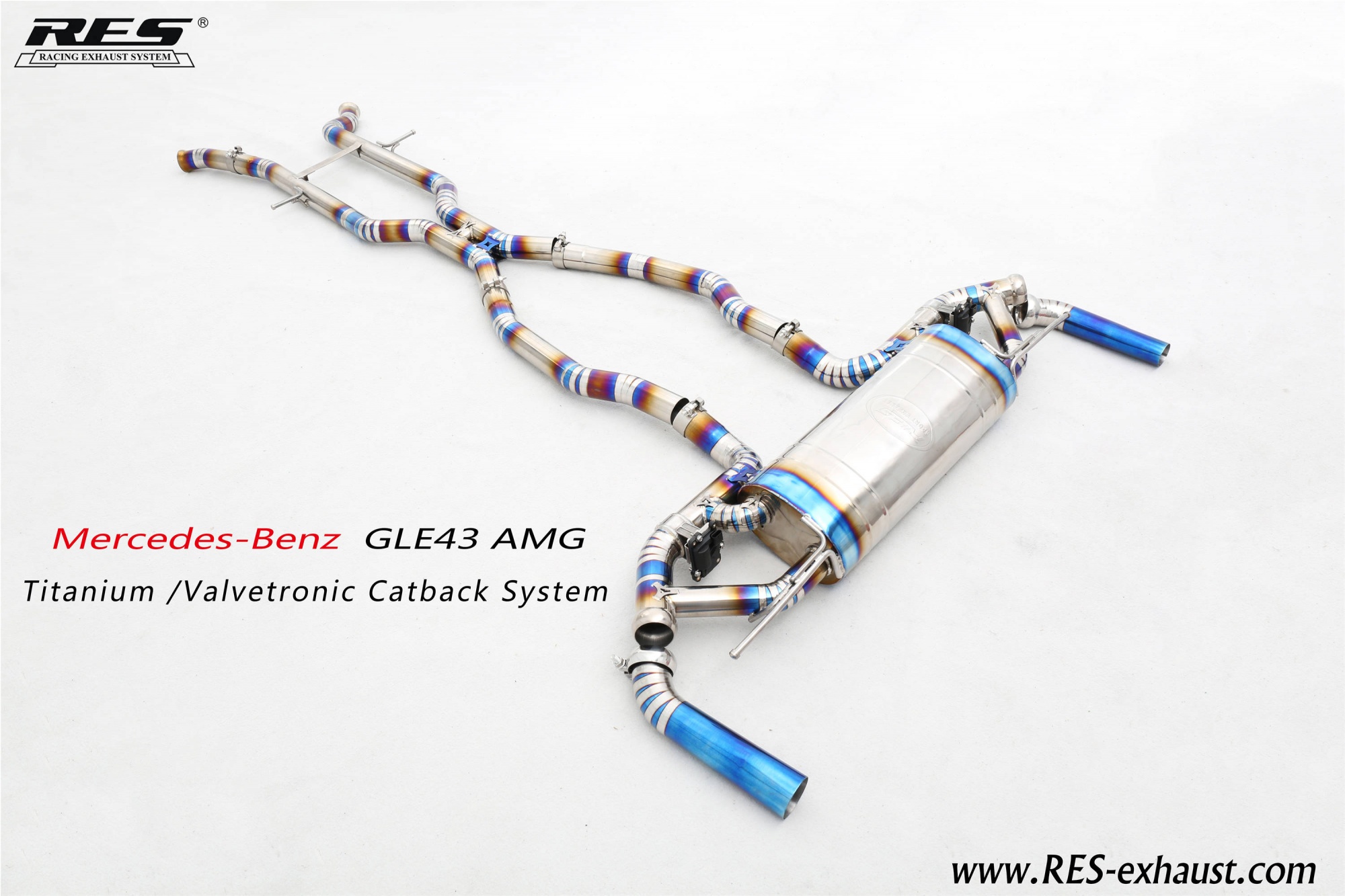Mercedes-Benz GLE43 AMG Titanium /Valvetronic Catback System-Foshan Ke ...