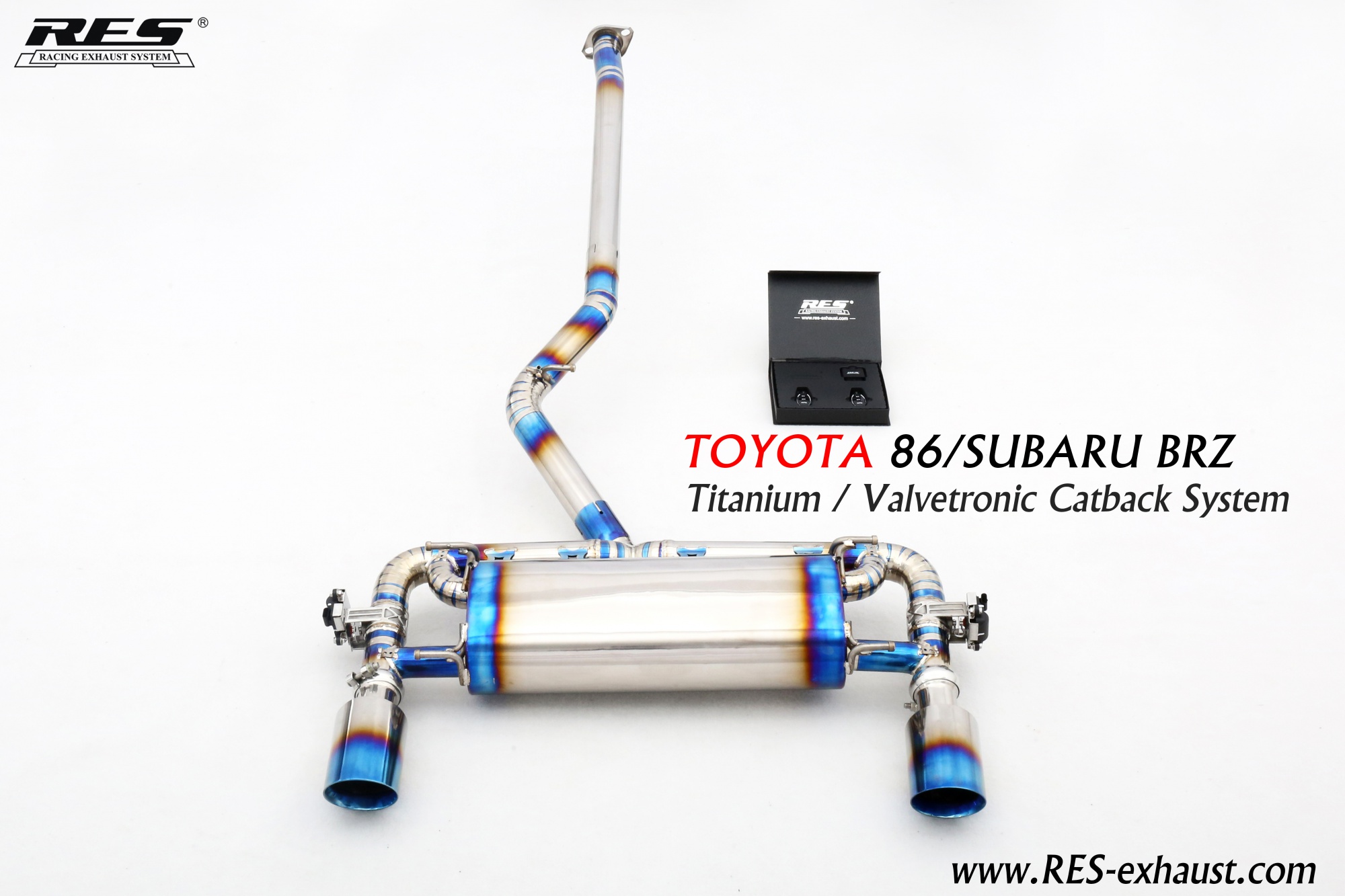 Toyota GT86 Titanium / Valvetronic Catback System-Foshan Ke Yate Auto ...