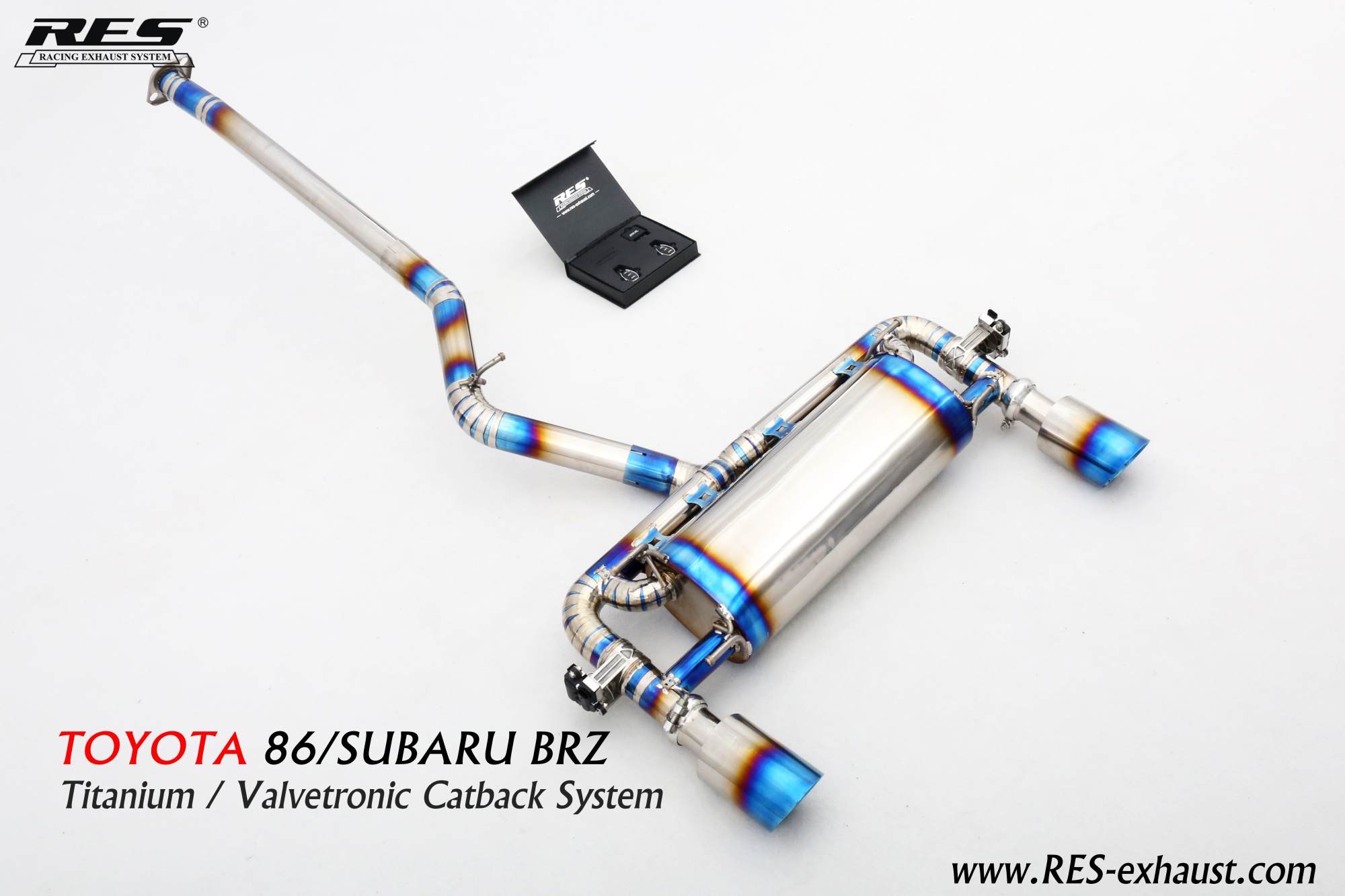 Toyota GT86 Titanium / Valvetronic Catback System-Foshan Ke Yate Auto ...