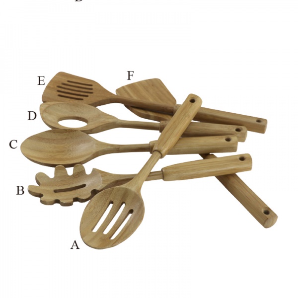 BOSSMAX CORPORATION Bamboo Kitchen Utensils