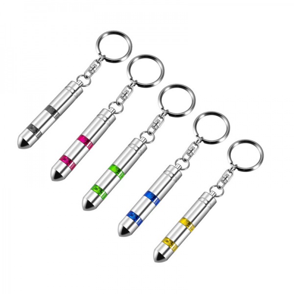 Anti-Static Keychain Static , Surface Chromed, Magnetic Head