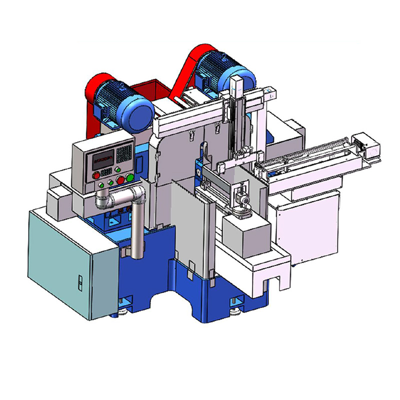 SKSM-300-4 Four-axis Double-sided Disc-shaped Grinding Wheel Automatic ...