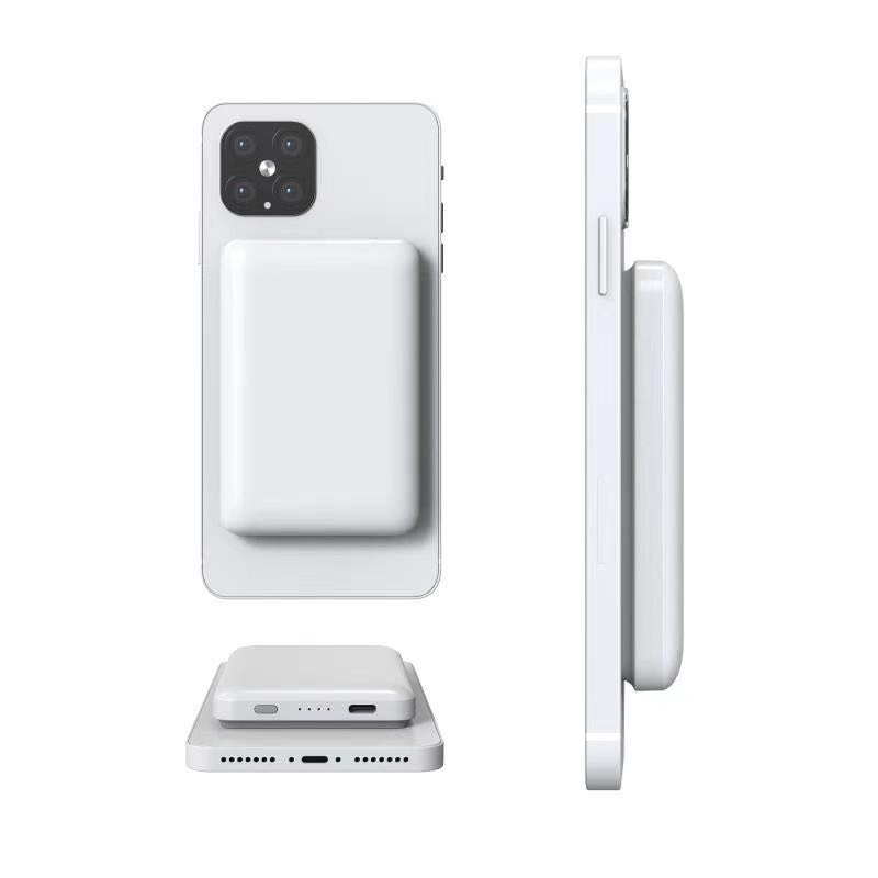 Multi-function: 5000mAh Power bank+18W PD Fast Charge+10W Wireless Charger