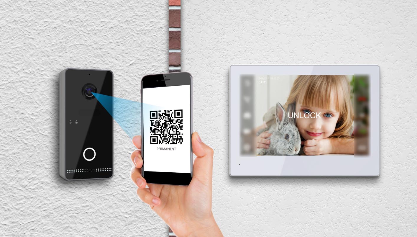 EEGUARD's Visual Intercom System Embraces QR Code Unlocking,可视对讲门铃制造商 IP/WIFI Door Bell ...