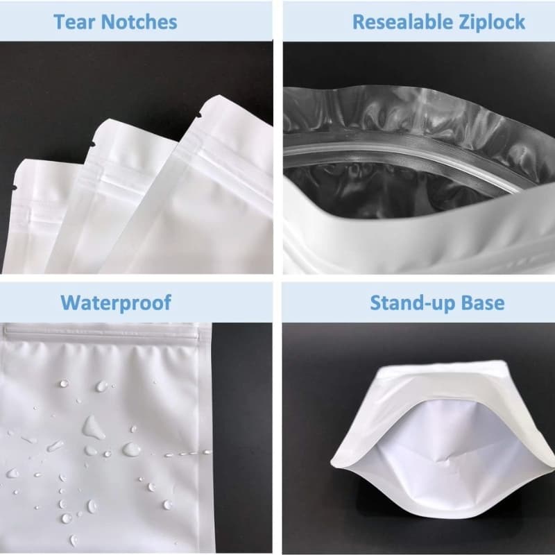 Resealable Stand Up Pouch Bags With Zip-Lock | Puropak