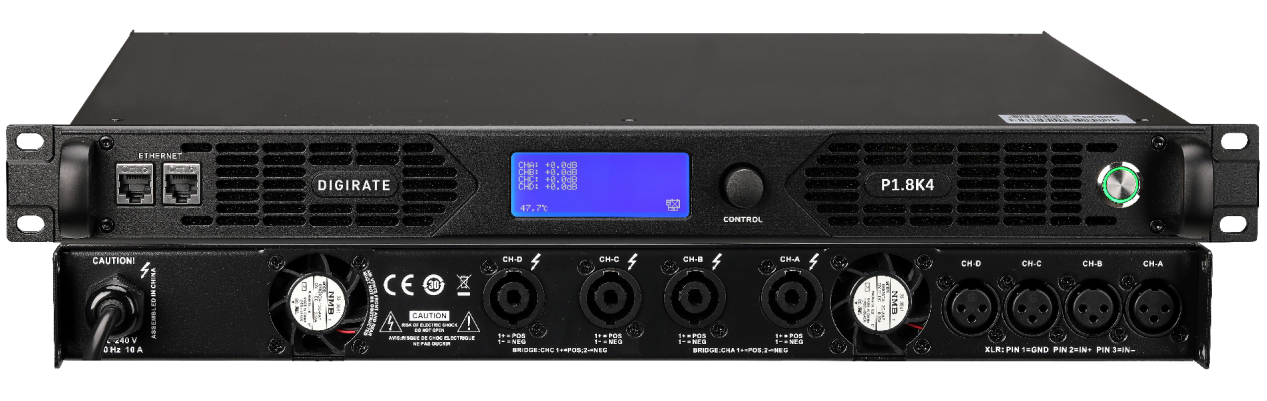 PA系列DSP网络数字功率放大器 -DIGIRATE迪吉瑞