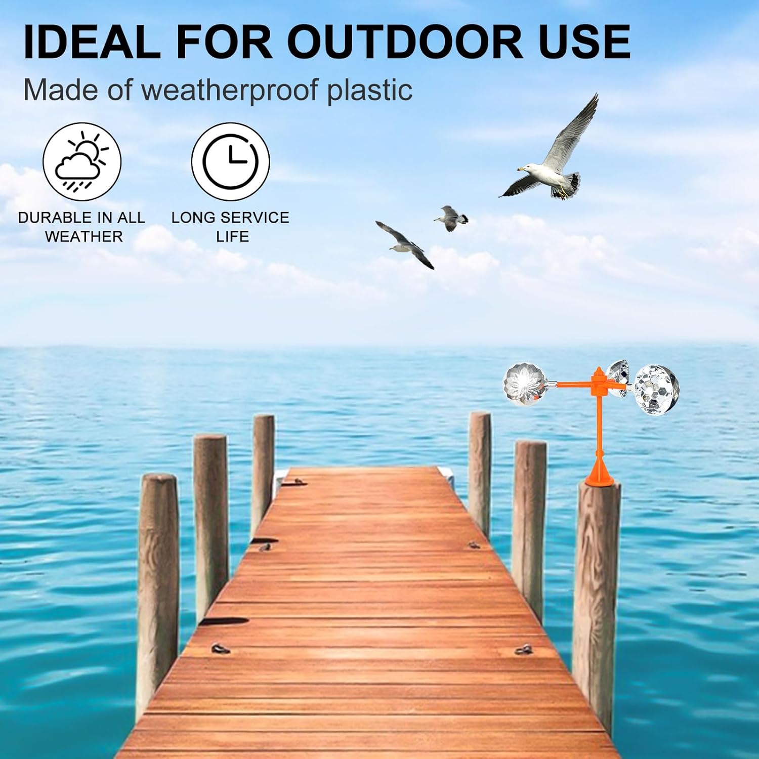 Birds Reflect Deterrent Visual Bird Scarer Deterrent Devices Outdoor ...